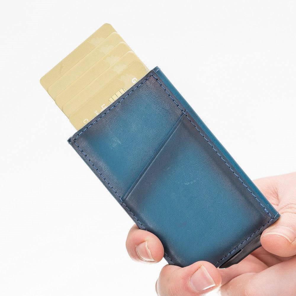 Torres Mechanical Card Holder – Renna Leather